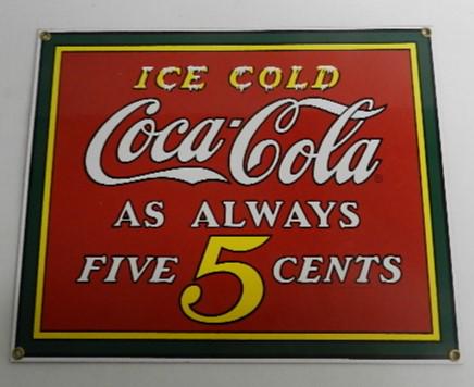 Reproduction Coca Cola Sign
