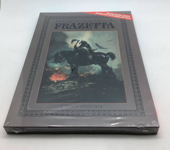 Vanguard Fantastic Paintings Of Frazetta Signed Limited Edition