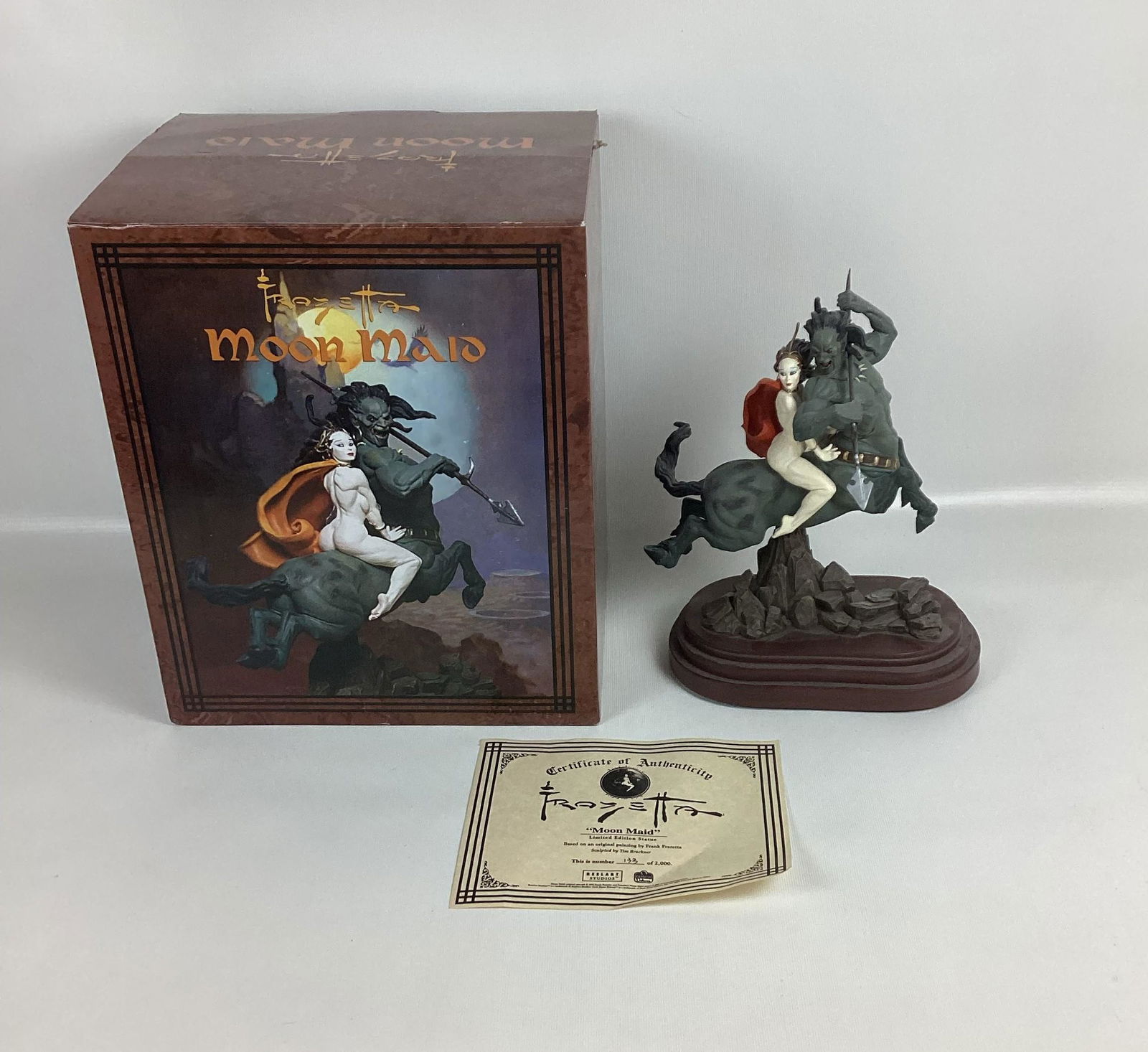 Dark Horse Frazetta Moon Maid Statue (#0214) on Dec 10, 2022 | Valley ...