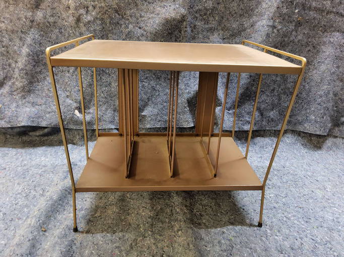 Vintage MCM Retro Metal Record Player Stand and Storage (#0143) on Feb ...