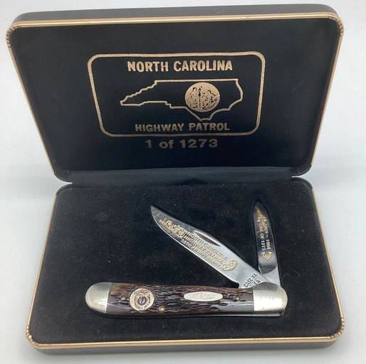 Case Xx 6249 Copperhead Limited Edition 55th Anniversary Nc Highway Patrol