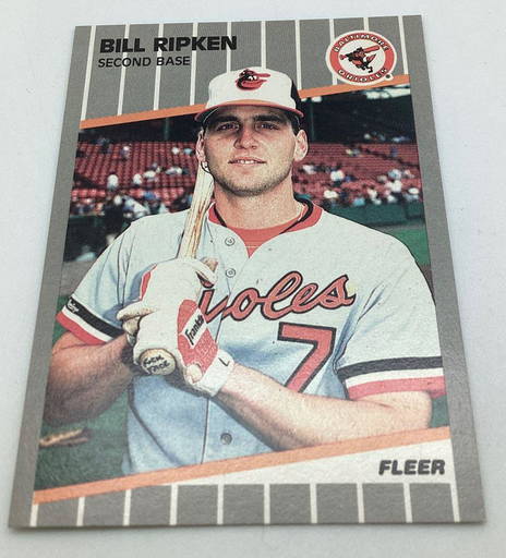 1989 Fleer Billy Ripken Error Card