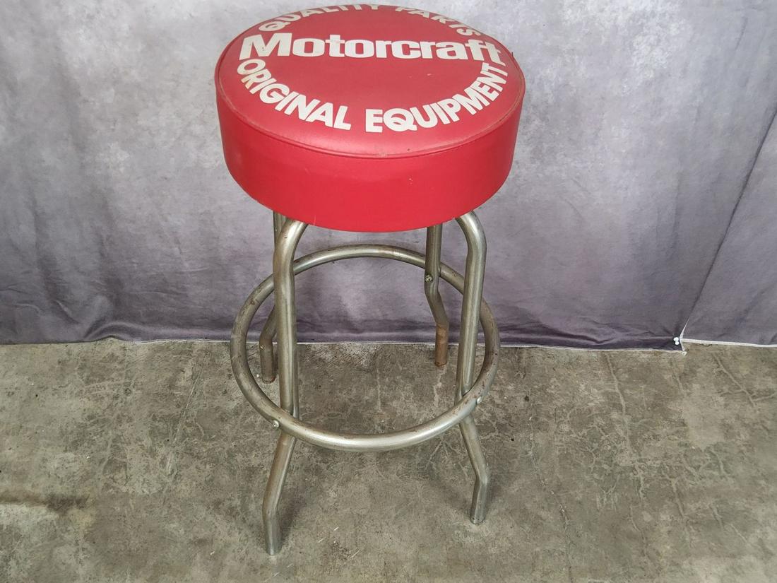Vintage Motorcraft Tools Shop Stool Auction