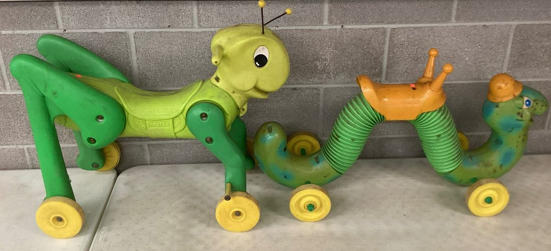 Two 1970s Insect Ride-on Toys Auction
