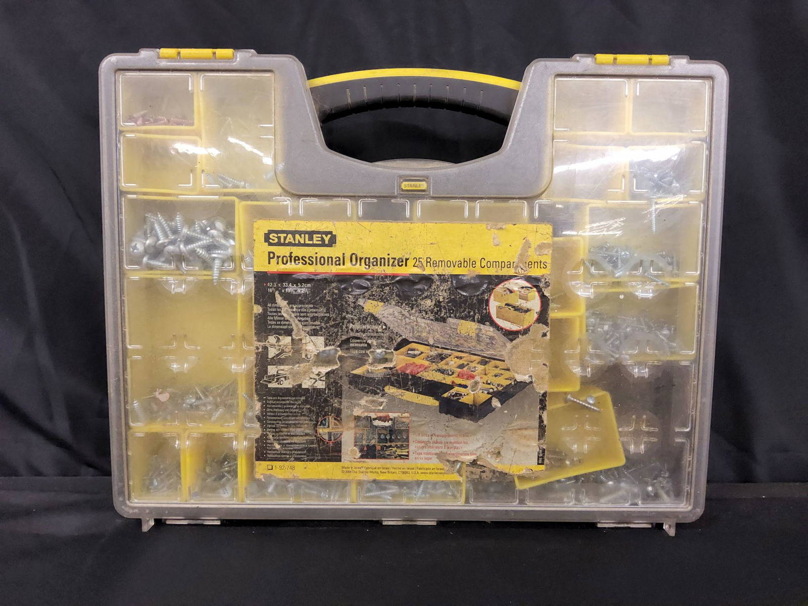 Stanley Professional Organizer With Misc. Screws Auction