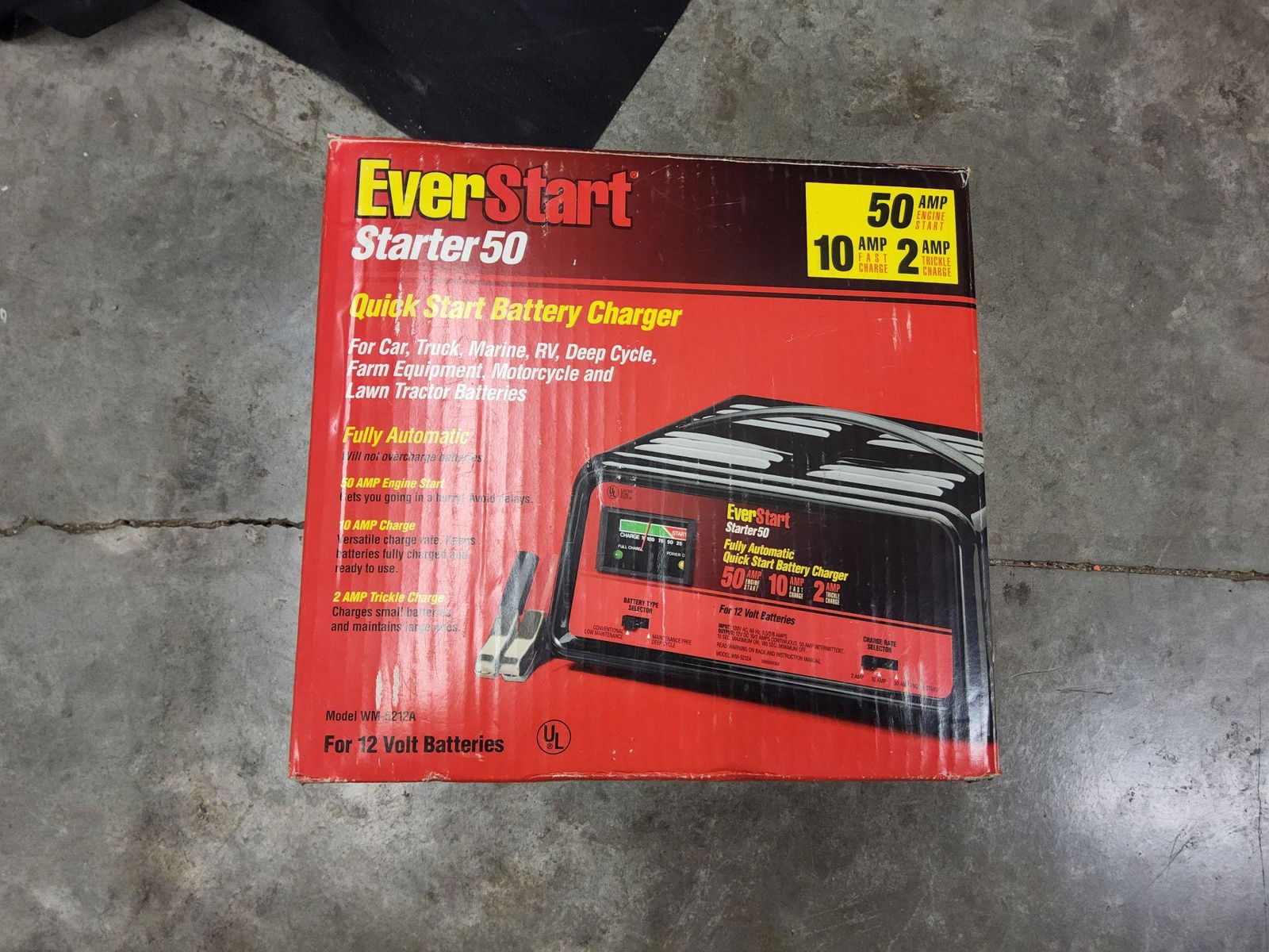 Everstart Starter 50 Quick Battery Charger Auction