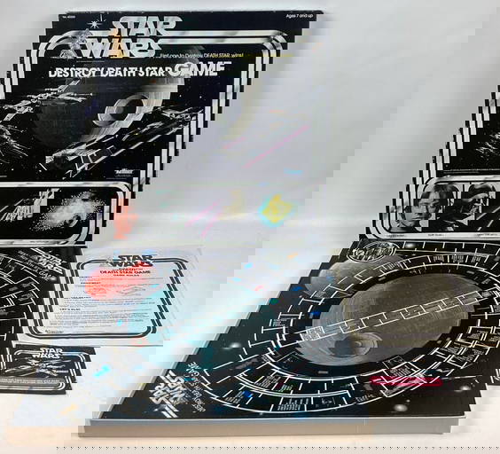 Star Wars 1977 Destroy The Death Star Board Game