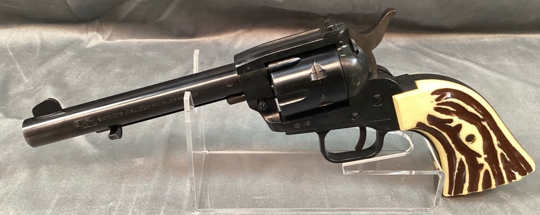 Miw Germany Hs Model 21s Revolver In .22 Long Rifle