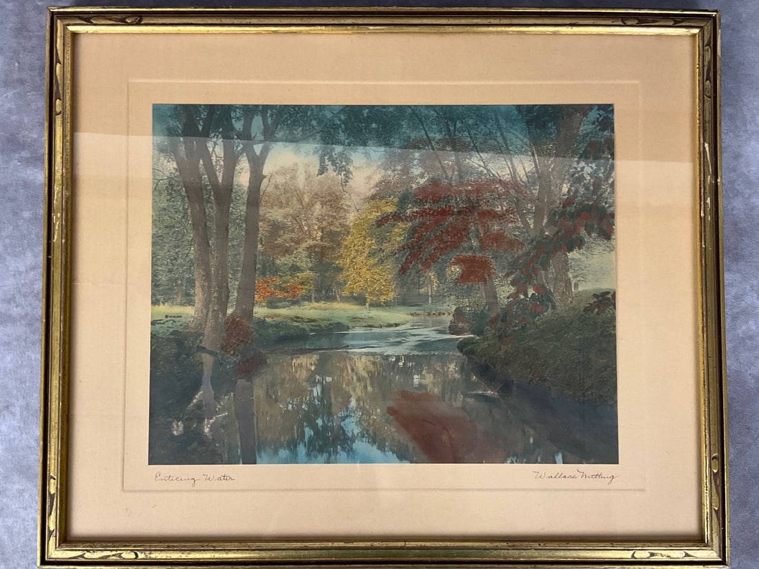 Wallace Nutting Signed Print Auction