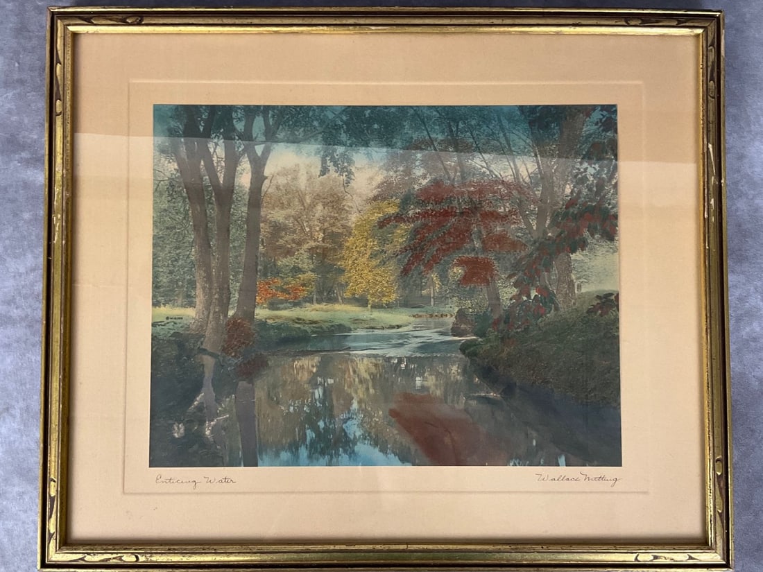 Wallace Nutting Signed Print Auction