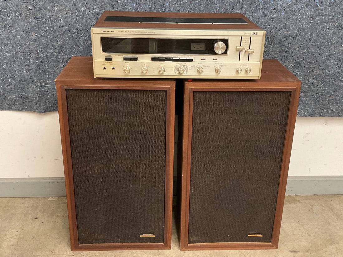 Realistic Stereo & Speakers Auction