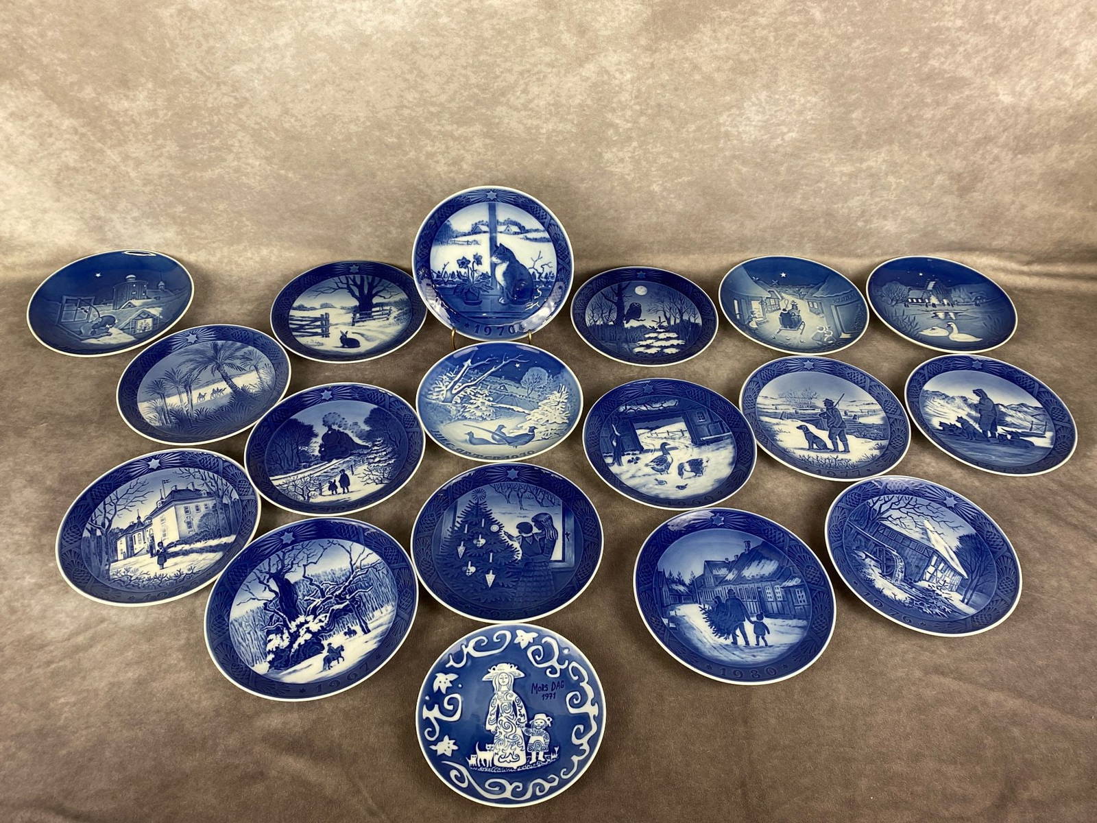 Royal Copenhagen Collector Plates Auction