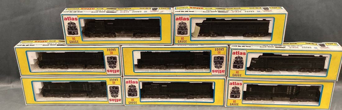Lot Of 8 1980s Atlas Ho Diesel Engines
