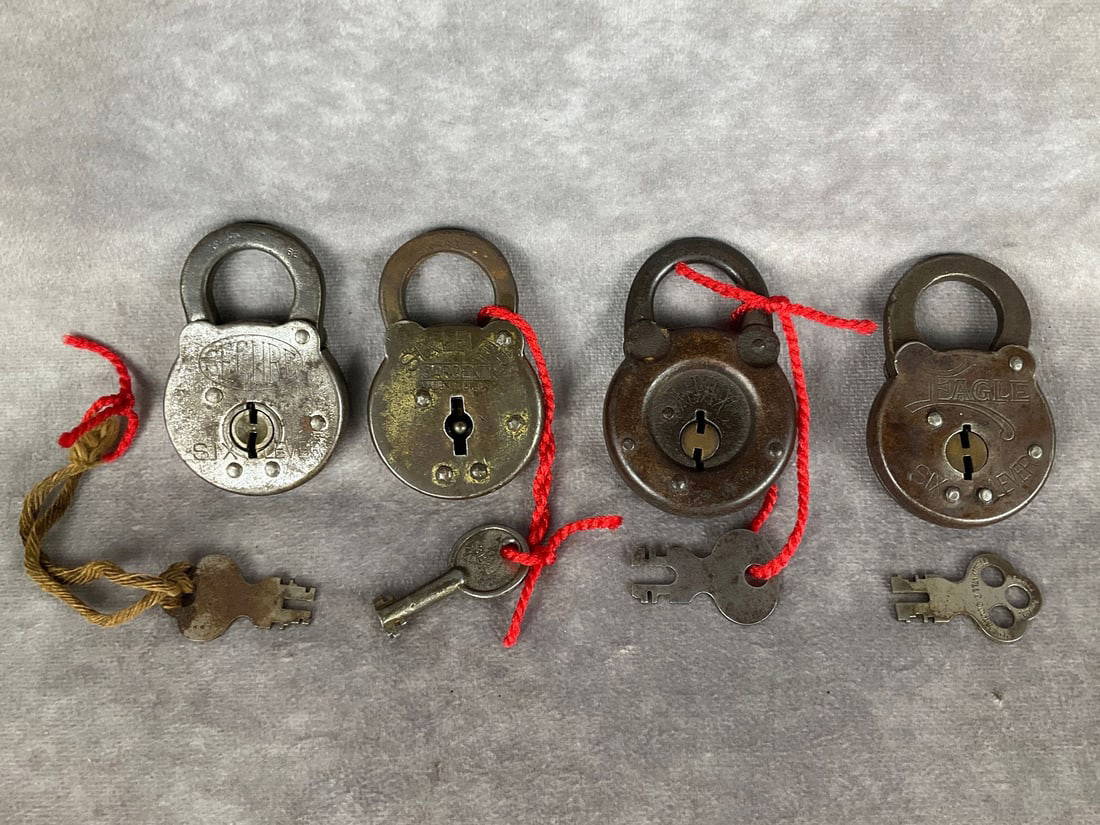 Six Lever Lock Collection Auction