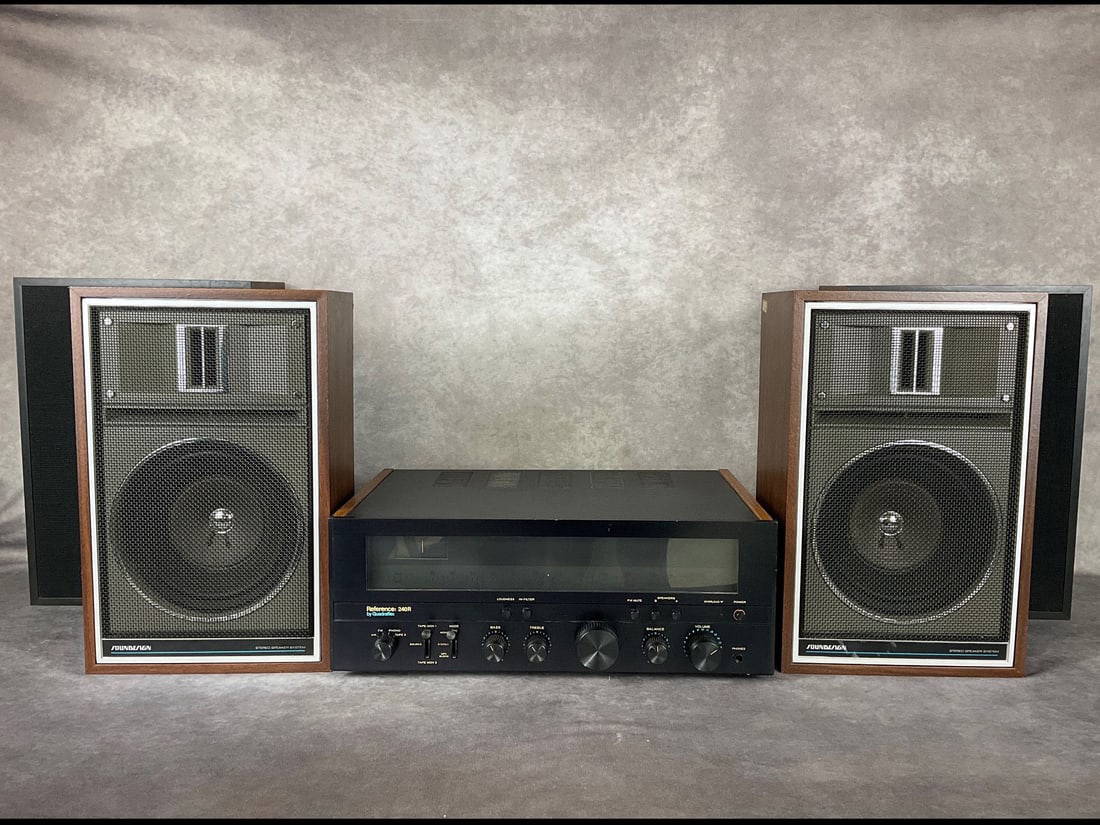 Quadraflex Stereo & Soundesign Speakers Auction