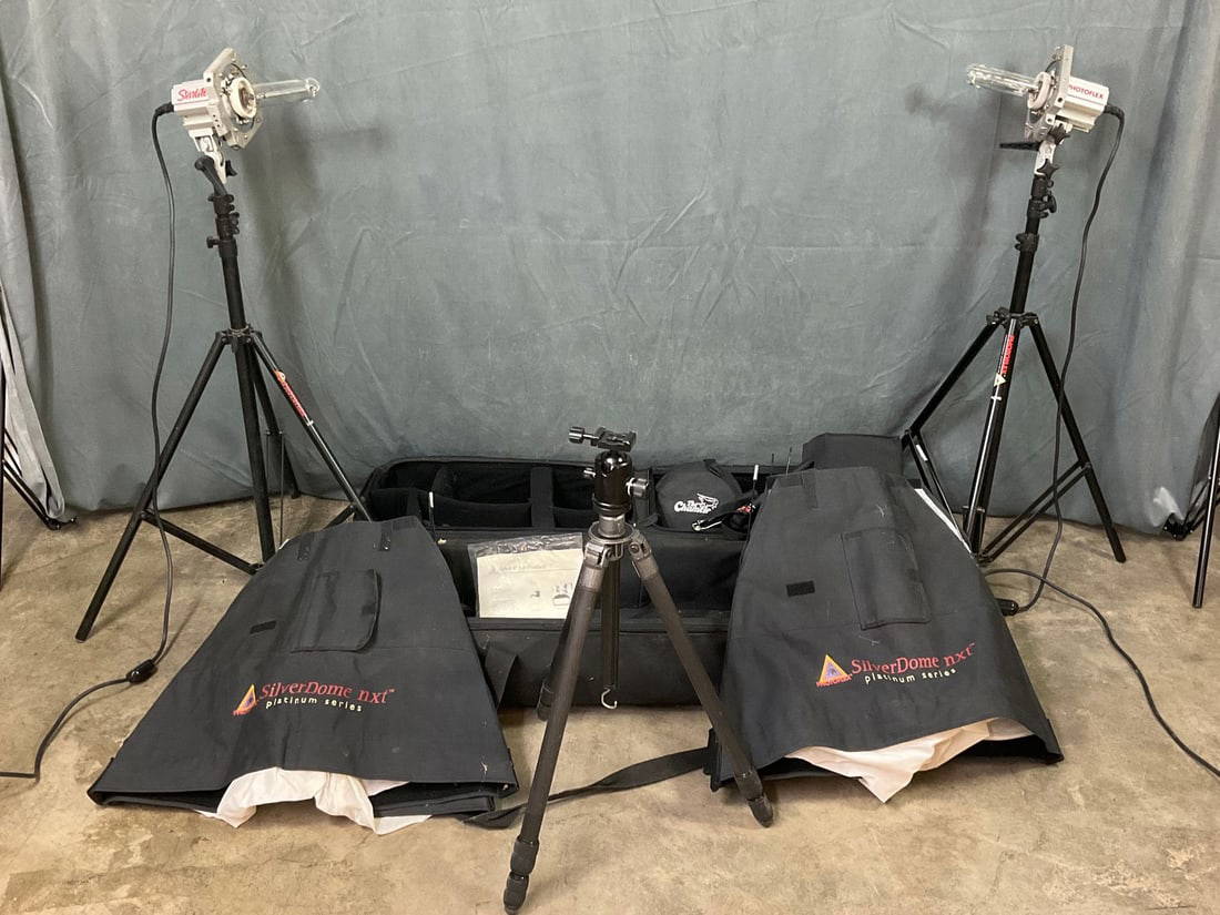 Photoflex Studio Light Set-up With Travel Case Auction