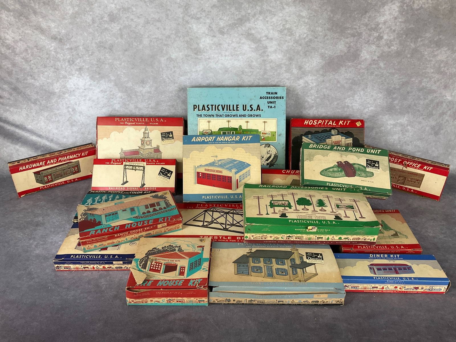 Plasticville Model Train Kits Auction