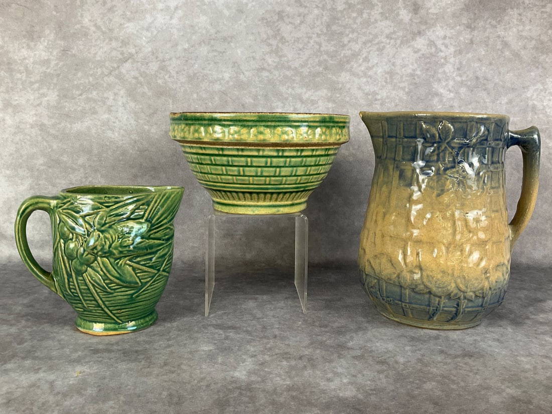 Rrp, Mccoy & Salt-glazed Pottery Auction