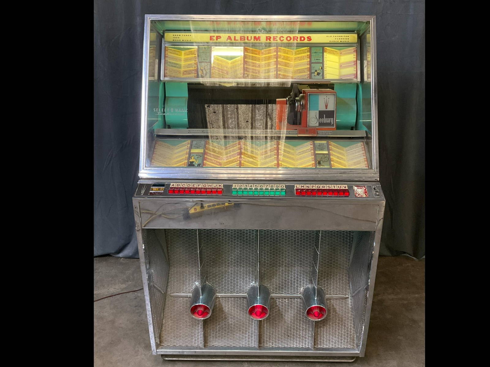 Seeburg Select-o-matic 200 Jukebox Auction