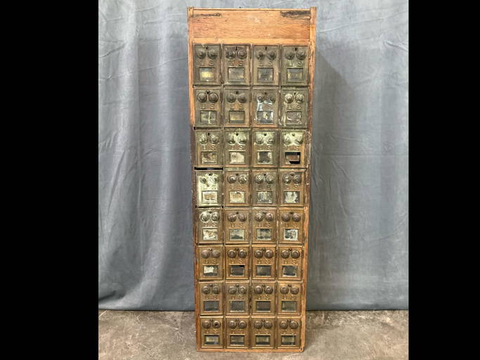 Freestanding U.s. Post Office Mail Boxes