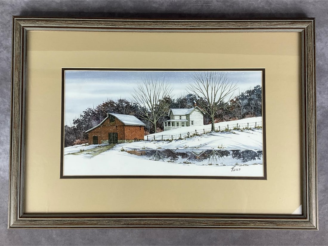 Don Fusco Original Painting Auction