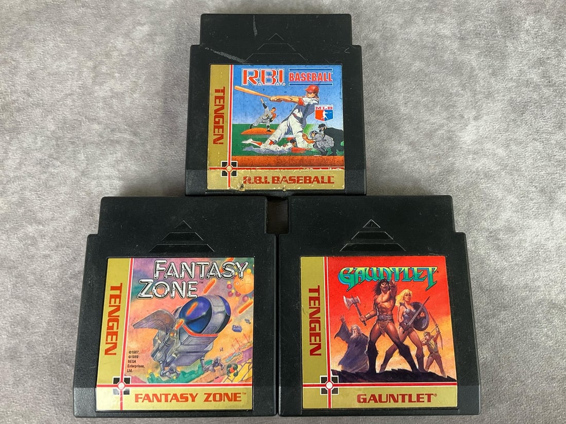 Tengen Nintendo Games Auction