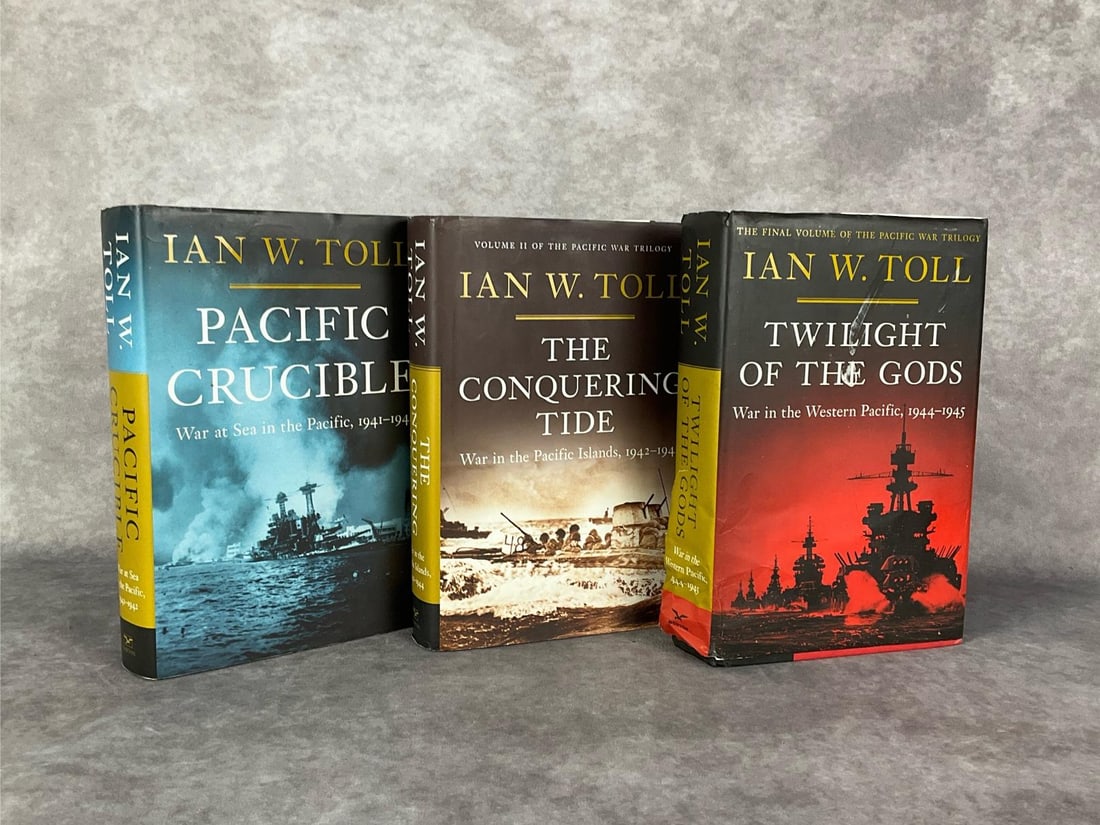 Ian Toll War Trilogy Books Auction