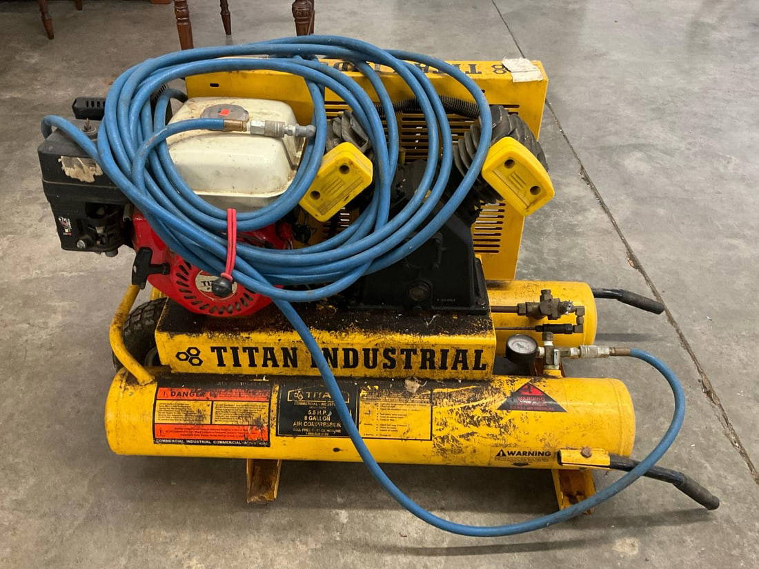Titan Industrial Air Compressor Auction