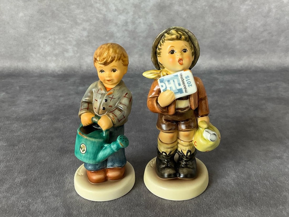 Two Club Exclusive Tmk 10 Hummels Auction