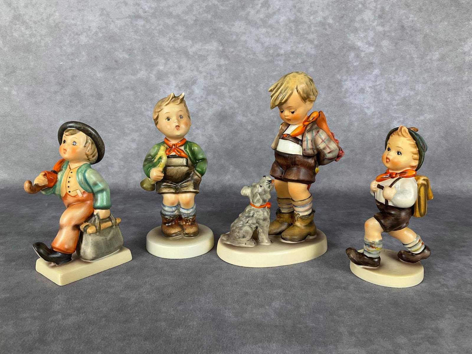 Four Tmk 3 Boy Hummels Auction