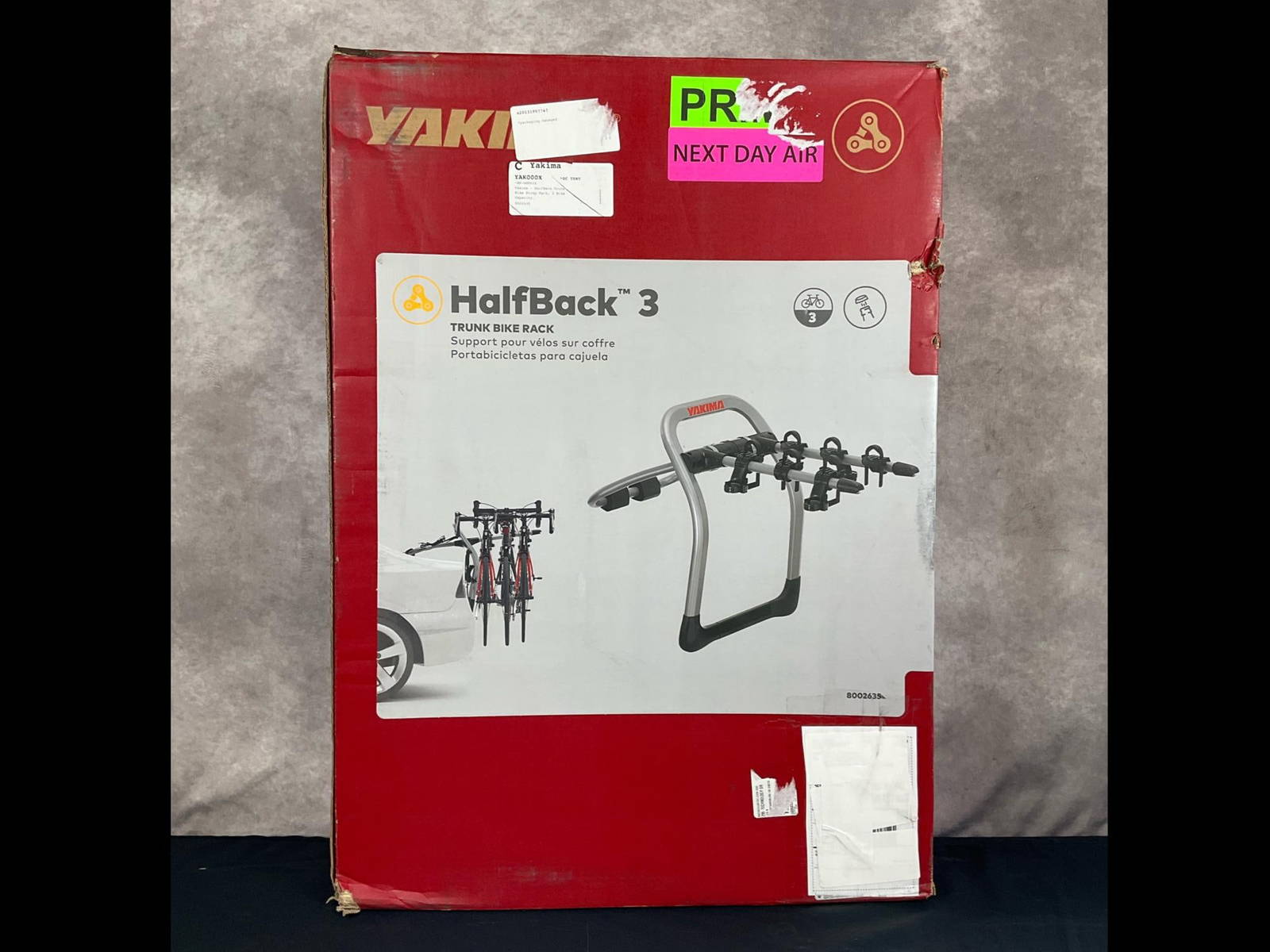 Yakima Halfback 3 Bike Rack Auction