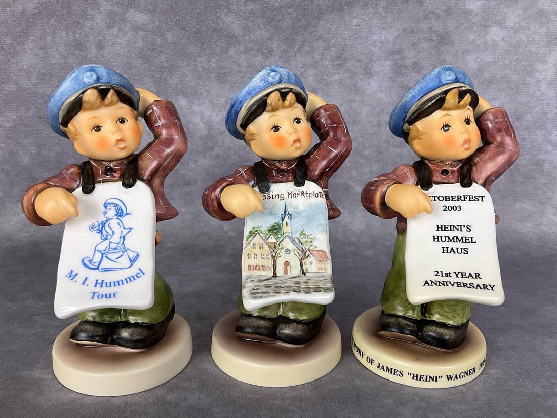 Three Big Announcement Hummels Auction