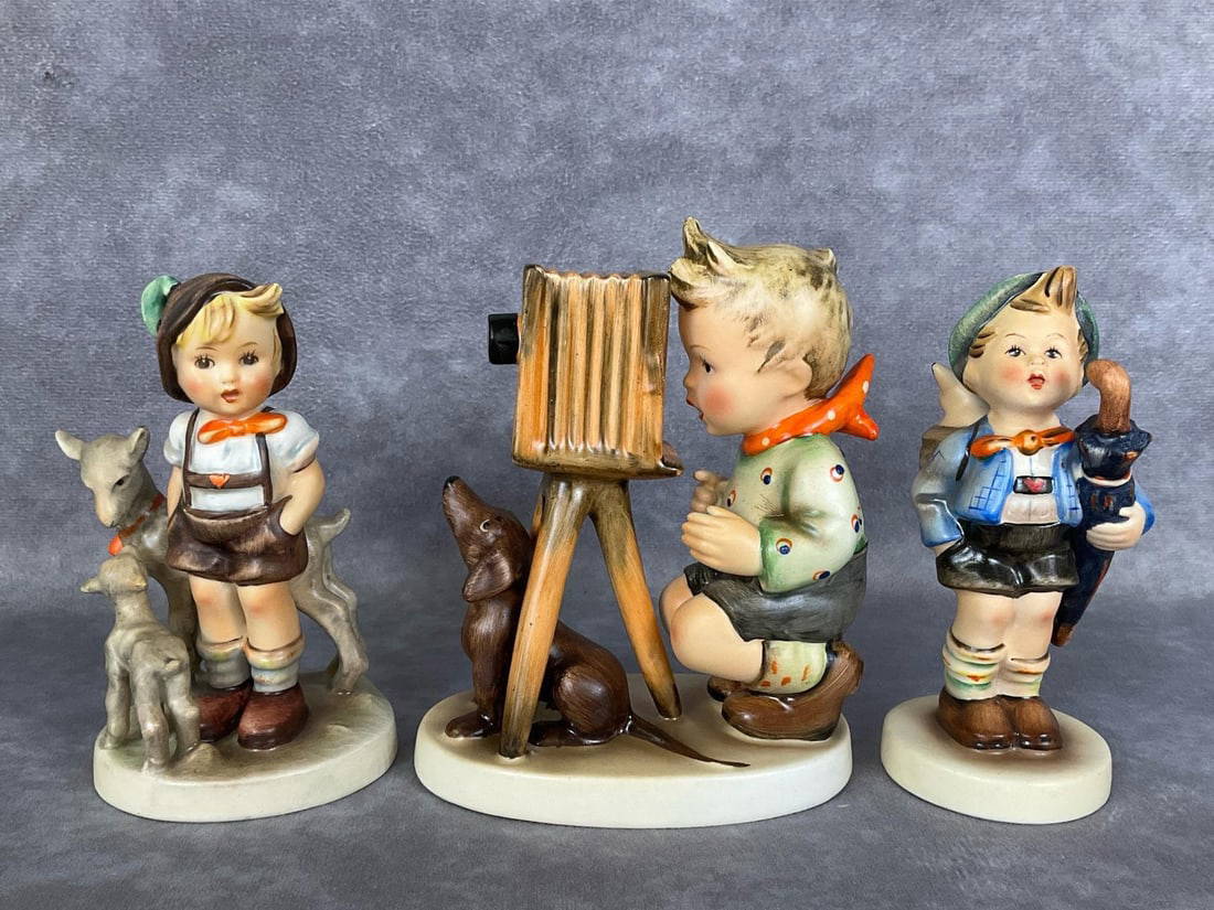 Three Tmk 2 Boy Hummels Auction