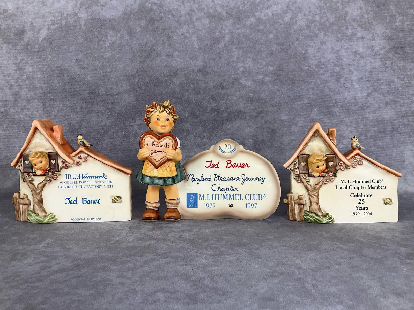 Three Hummel/m.i.h.c Plaques Auction