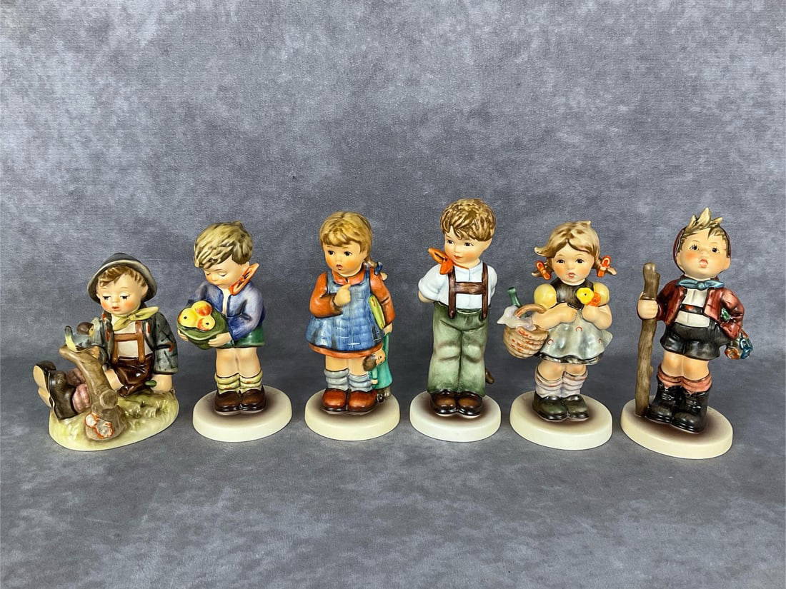 Six Tmk 7 Hummels Auction