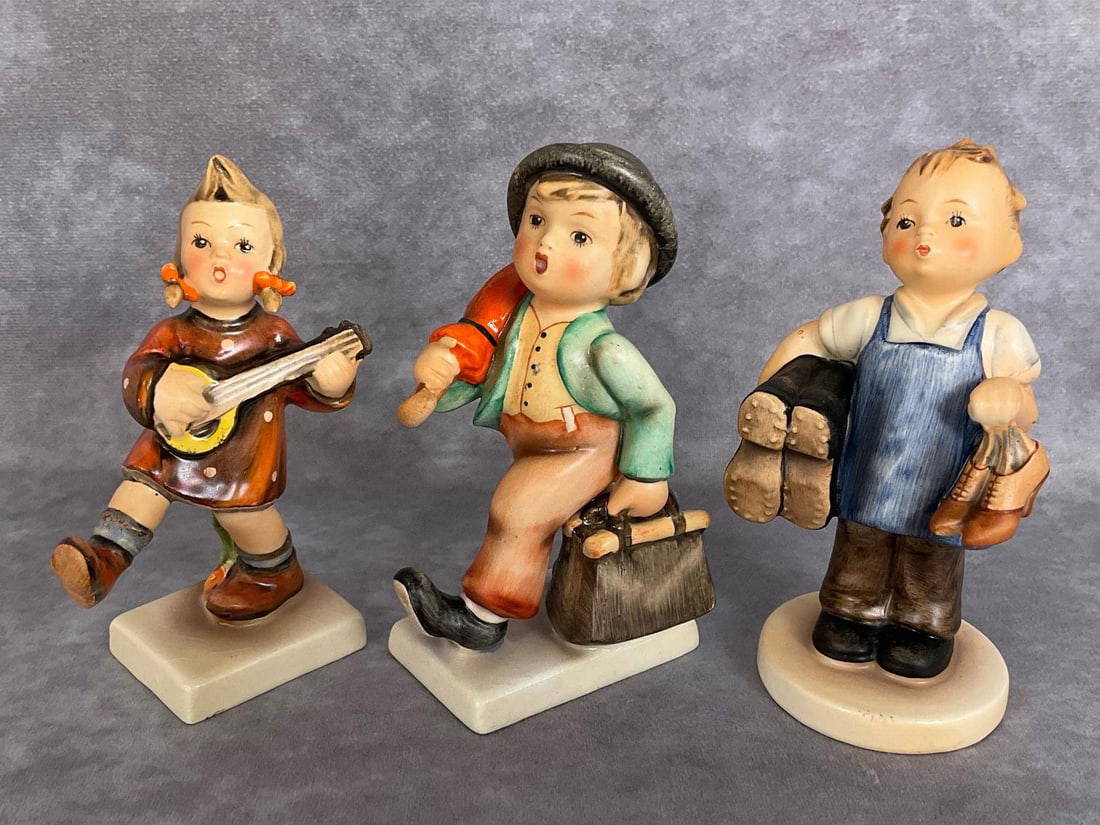 Three Tmk 1 + 2 Hummels Auction