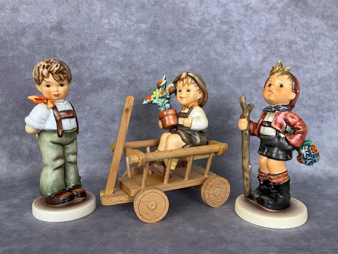 Three Tmk 7 Boy Hummels Auction