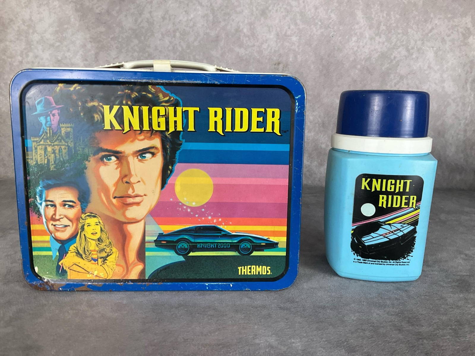 Thermos Knight Rider Lunch Box Auction