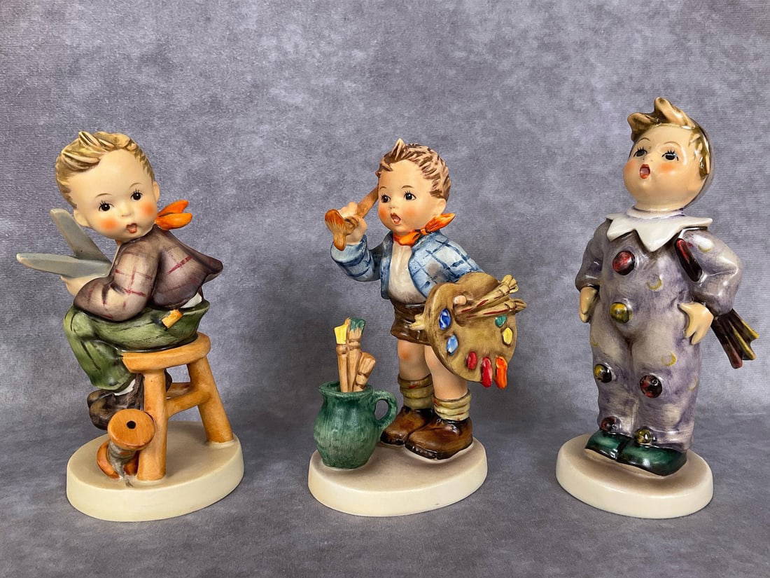 Three Tmk 4 Boy Hummels Auction