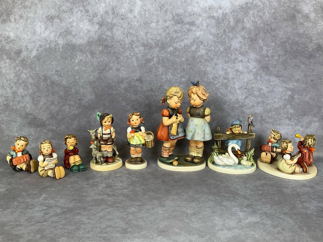 Eight Tmk 4 Hummels Auction