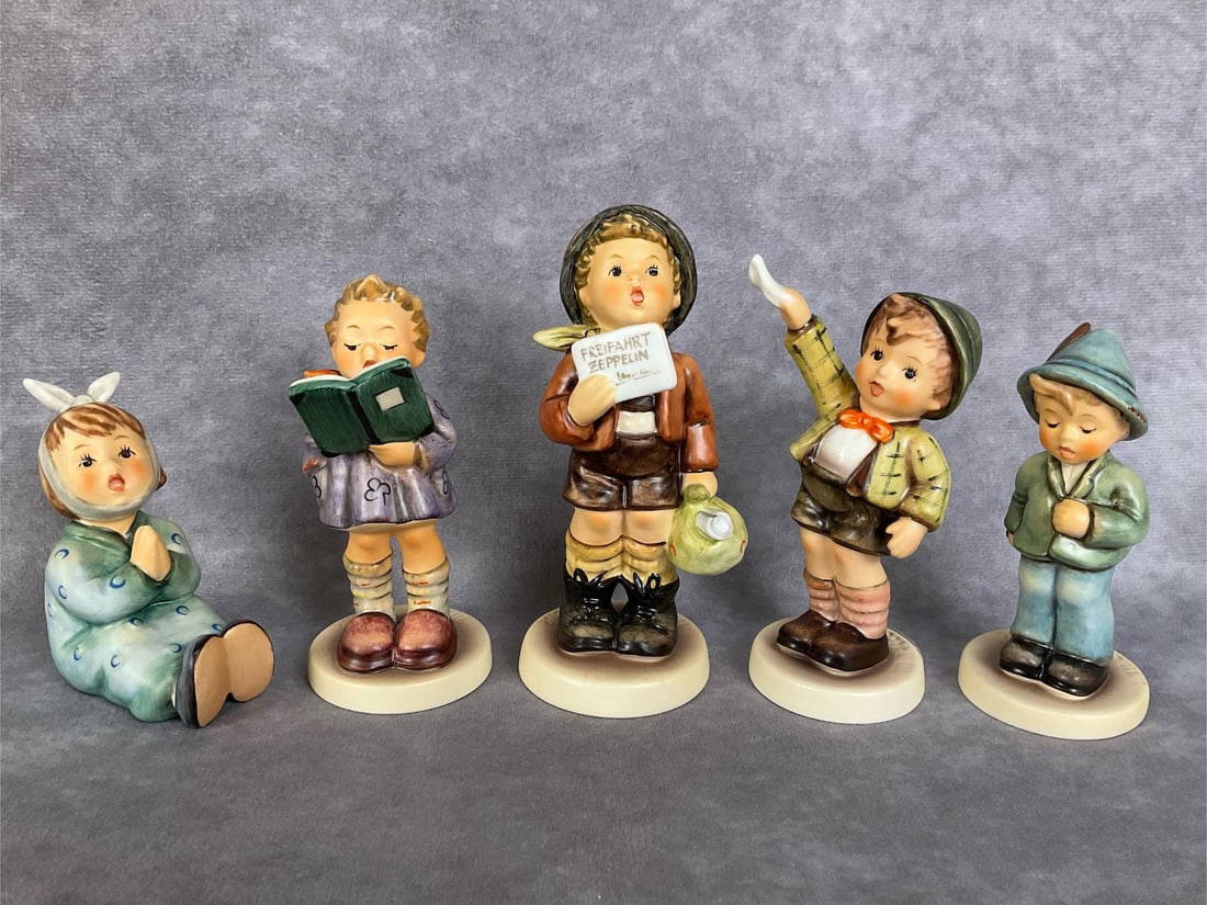 Five Tmk 7 Hummels Auction