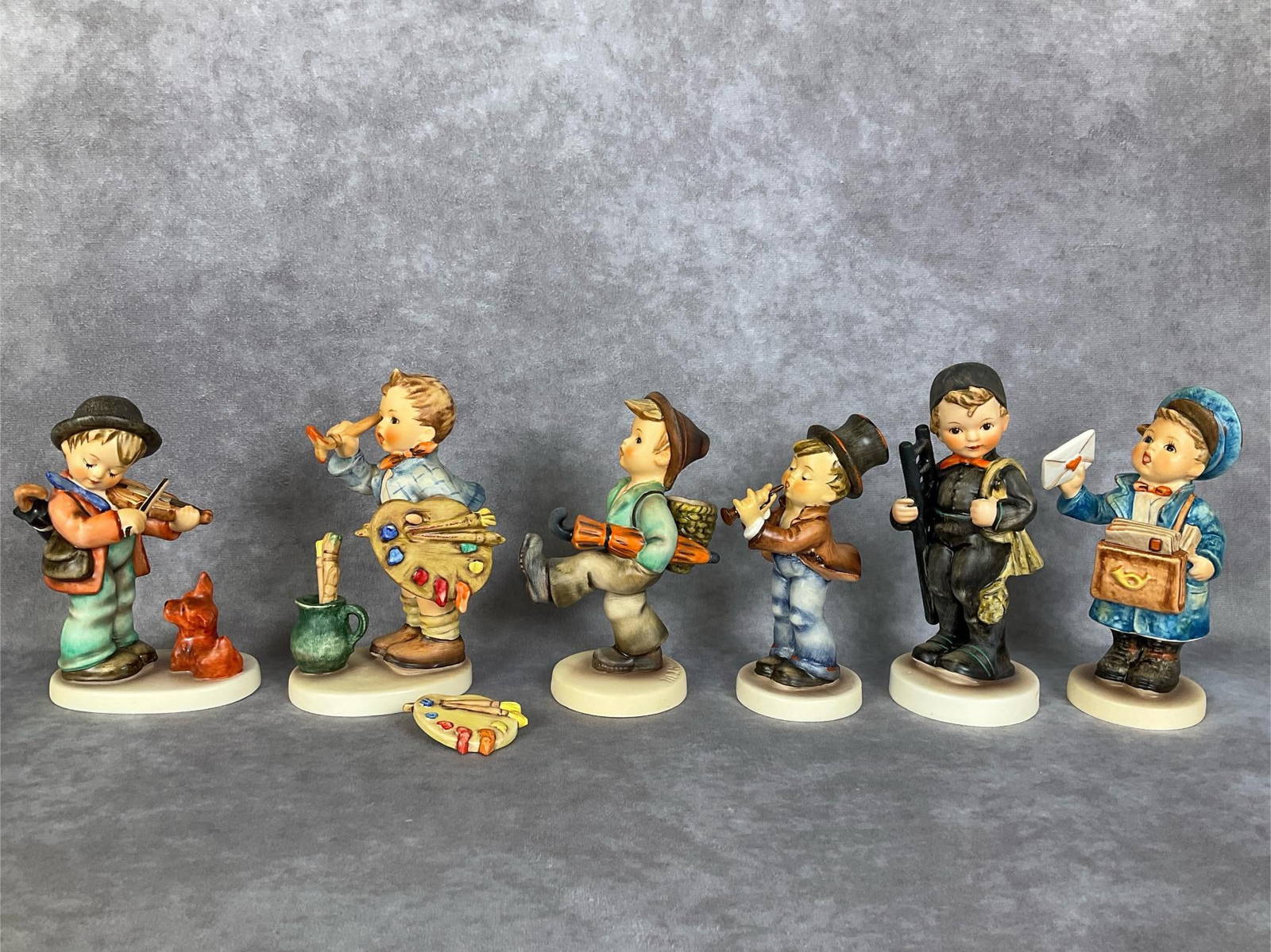 Six Tmk 6 Boy Hummels Auction