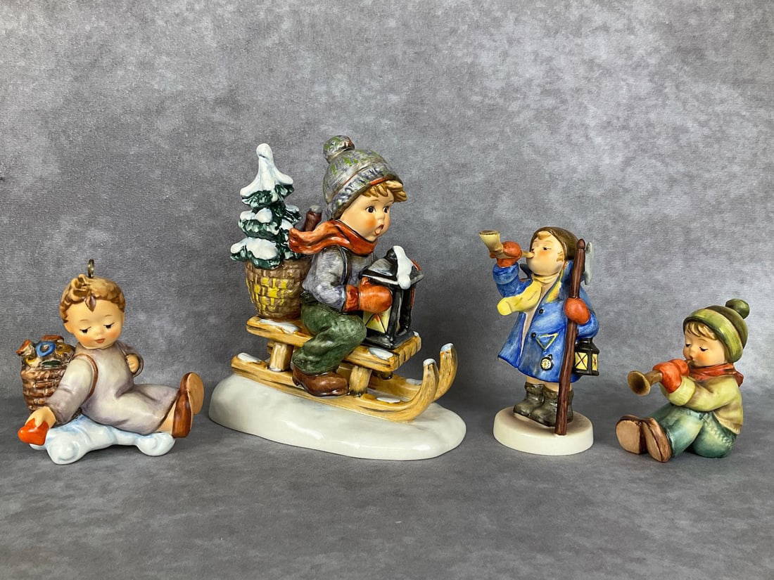 Four Tmk 6 Winter Hummels Auction