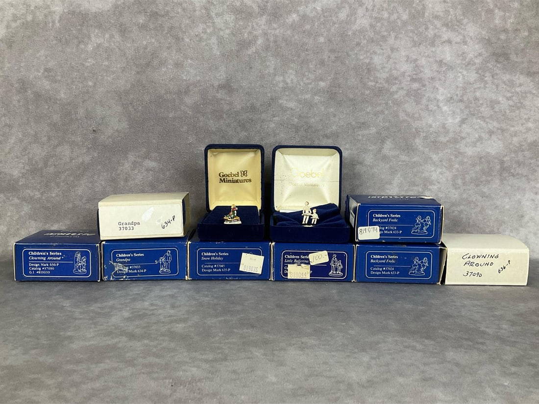 Children Series Olszewski Miniatures Auction