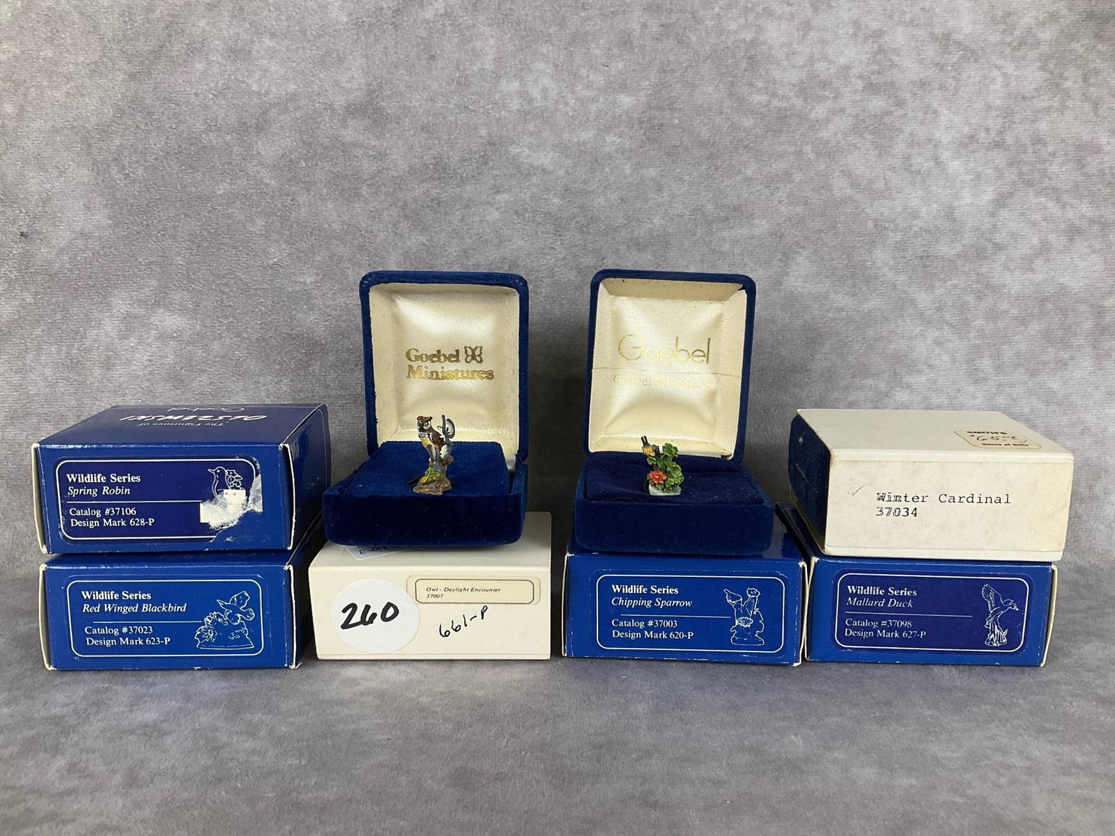 Wildlife Series Olszewski Miniatures Auction