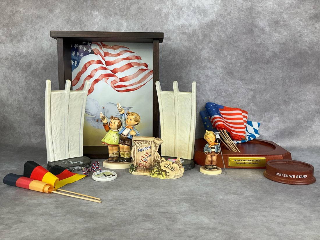 Military Hummel Pieces Auction