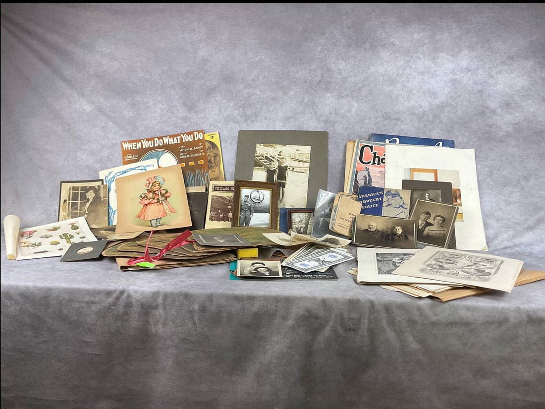 Photography Ephemera & More Auction