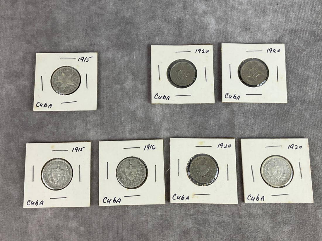 Cuban Coin Currency Auction