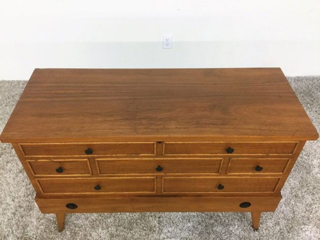 Mid Century Tall Lane Cedar Chest on Legs : Lot 26