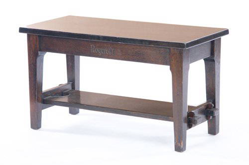 ROYCROFT Piano bench with a cut-out lower shelf mo - Sep 16, 2006 ...